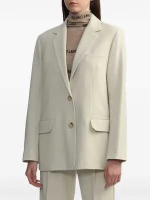 Helmut Lang Tailored Single-breasted Blazer - Neutrals