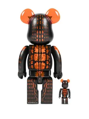 MEDICOM TOY X Godzilla Vs Destoroyah Be@rbrick 100% And 400% Figure Set - Black
