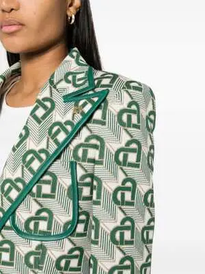Casablanca Heart-jacquard Blazer