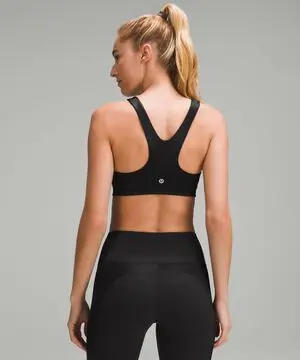 Lululemon Shine Racerback Train Bra Medium Support, A/b Cup