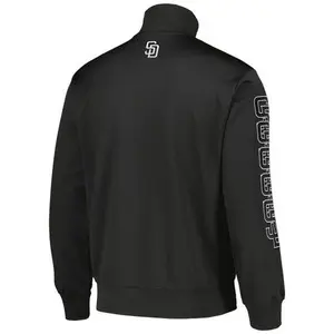 PLEASURES San Diego Padres Pitcher Full-zip Track Jacket