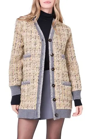 English Factory Bouclé Coat