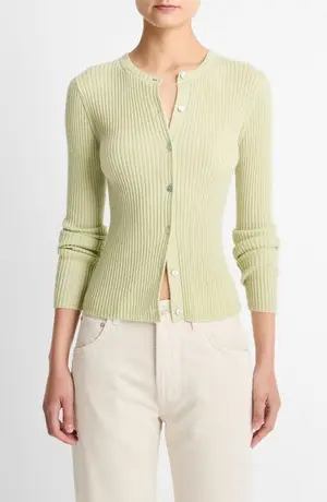 Vince Ribbed Cardigans For Women