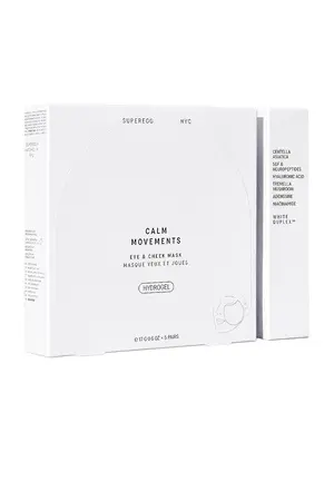 SUPEREGG Calm Movements Eye & Cheek Mask Pack Of 5