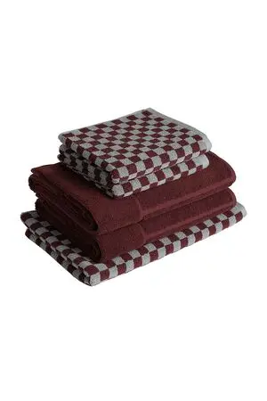 BAINA Essential Set In Burgundy - Cement & Rhus