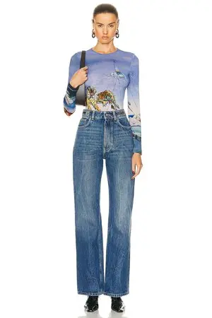 Rabanne Wide Leg Jeans