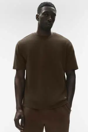 Alo Yoga Double Take Short Sleeve Top - Espresso