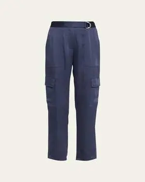 Simkhai Carolina Satin Cargo Pants