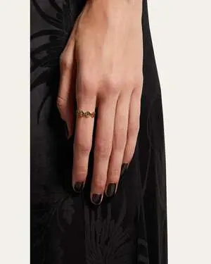 SYDNEY EVAN 14k Yellow Evil Eye Eternity Ring