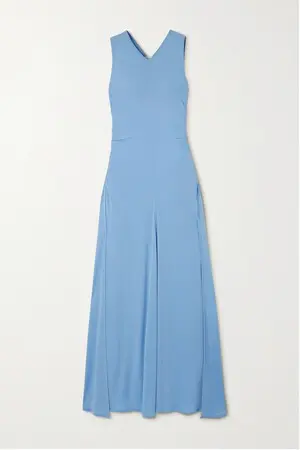 Bottega Veneta Cutout Embellished Gathered Maxi Dress