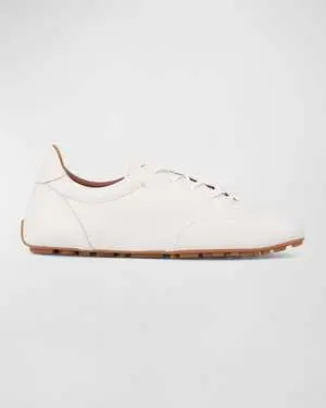 Aquatalia Qrystal Napa Leather Driver Sneakers