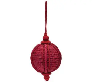 MELROSE Jute Onion Ornament - One-color