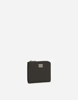 Dolce & Gabbana Dauphine Calfskin Card Holder - Grey