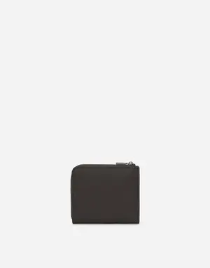 Dolce & Gabbana Dauphine Calfskin Card Holder - Grey