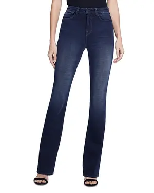 L'Agence L'AGENCE Selma Mid-Rise Flare Jeans Maverick