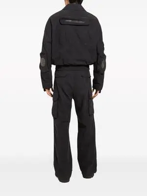 Dolce & Gabbana Logo-plaque Straight-leg Cargo Trousers