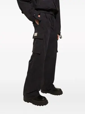 Dolce & Gabbana Logo-plaque Straight-leg Cargo Trousers