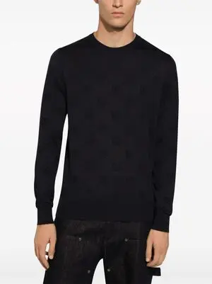 Dolce & Gabbana Intarsia-knit Silk Jumper