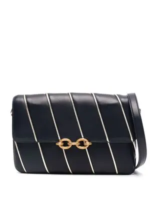Saint Laurent Le Maillon Shoulder Bag - Blue