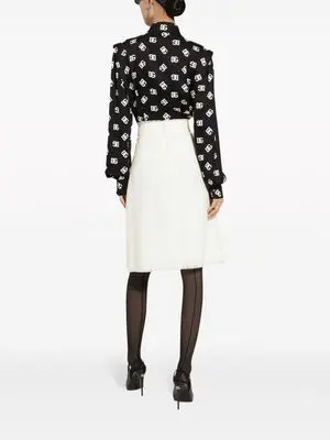 Dolce & Gabbana High-waist Tweed Skirt