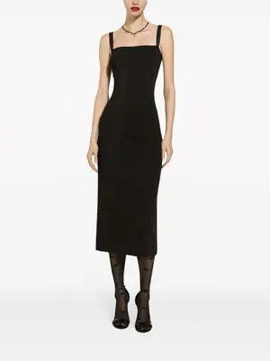 Dolce & Gabbana Milano-stitch Midi Dress