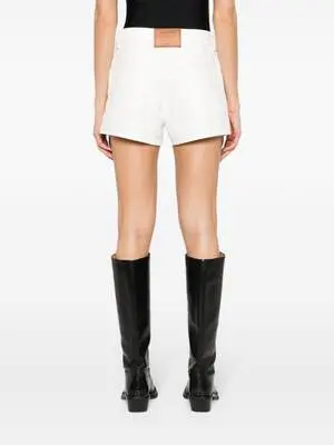Alexander Wang High-rise Denim Mini Shorts
