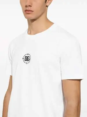 Dolce & Gabbana Marina-print Cotton T-shirt