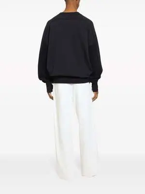 Dolce & Gabbana Logo-plaque Cotton Sweatshirt