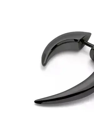 SHAUN LEANE Talon Polished-finish Single Earring - Black