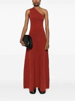 Extreme Cashmere One-shoulder Maxi Dress