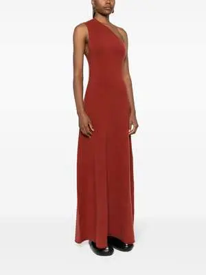 Extreme Cashmere One-shoulder Maxi Dress