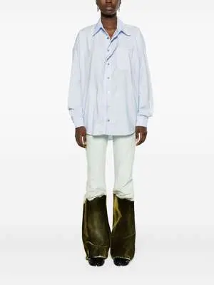 Y/project Asymmetric Shirt - Blue
