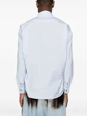 Y/project Asymmetric Shirt - Blue