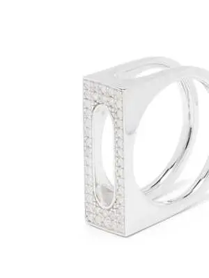 Tom Wood Cage Single Zirconium-embellished Ring