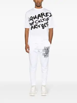 Dsquared2 Icon-print Cotton Track Pants