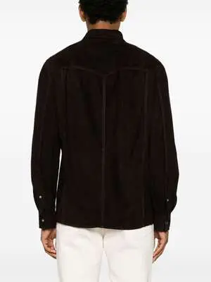 Brunello Cucinelli Western-style Suede Shirt