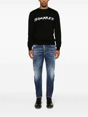Dsquared2 Mid-rise Straight-leg Jeans