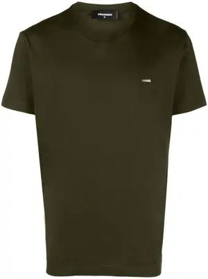 Dsquared2 Logo-plaque Cotton T-shirt