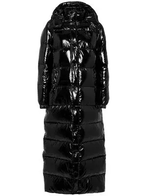 Philipp Plein High-shine Padded Jacket - Black