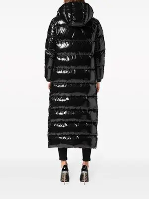 Philipp Plein High-shine Padded Jacket - Black
