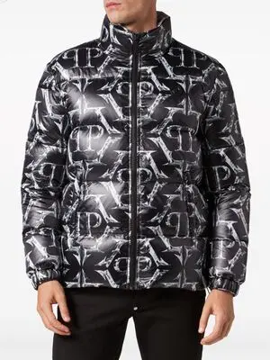 Philipp Plein Logo-print Padded Jacket