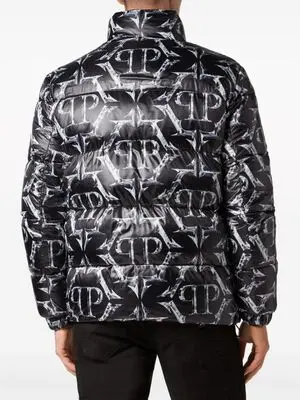 Philipp Plein Logo-print Padded Jacket