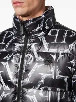 Philipp Plein Logo-print Padded Jacket