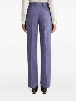 Etro Slub-texture Tailored Trousers