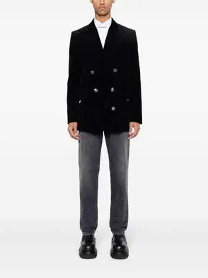 Balmain Double-breasted Corduroy Blazer