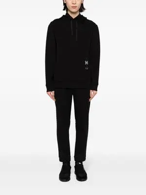 BOSS Stripe-detail Cotton Track Pants