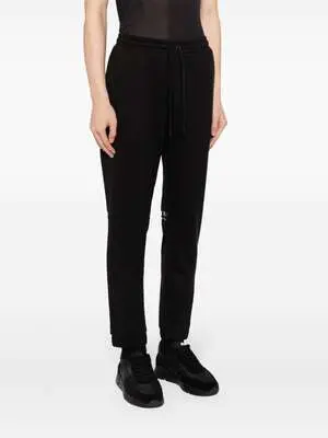 BOSS Stripe-detail Cotton Track Pants
