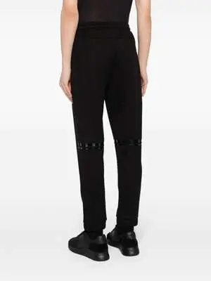 BOSS Stripe-detail Cotton Track Pants
