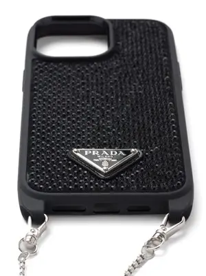 Prada Triangle-logo Iphone 14 Pro Max Case