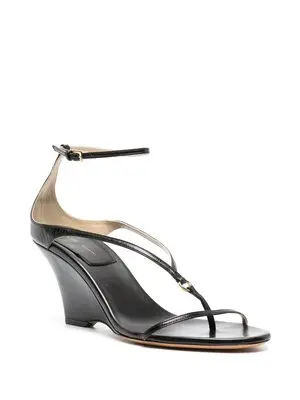 Khaite The Marion 75mm Leather Sandals